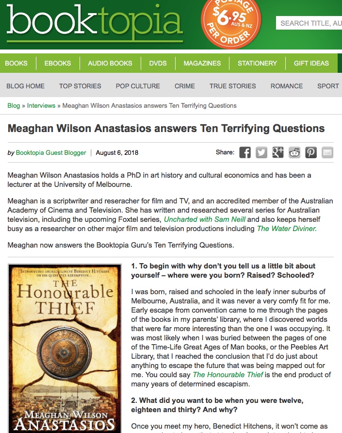 Ten Terrifying Questions. | Meaghan Wilson Anastasios